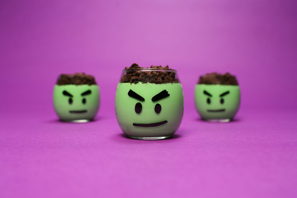 How to make Hulk Pudding Cups | Rosanna Pansino